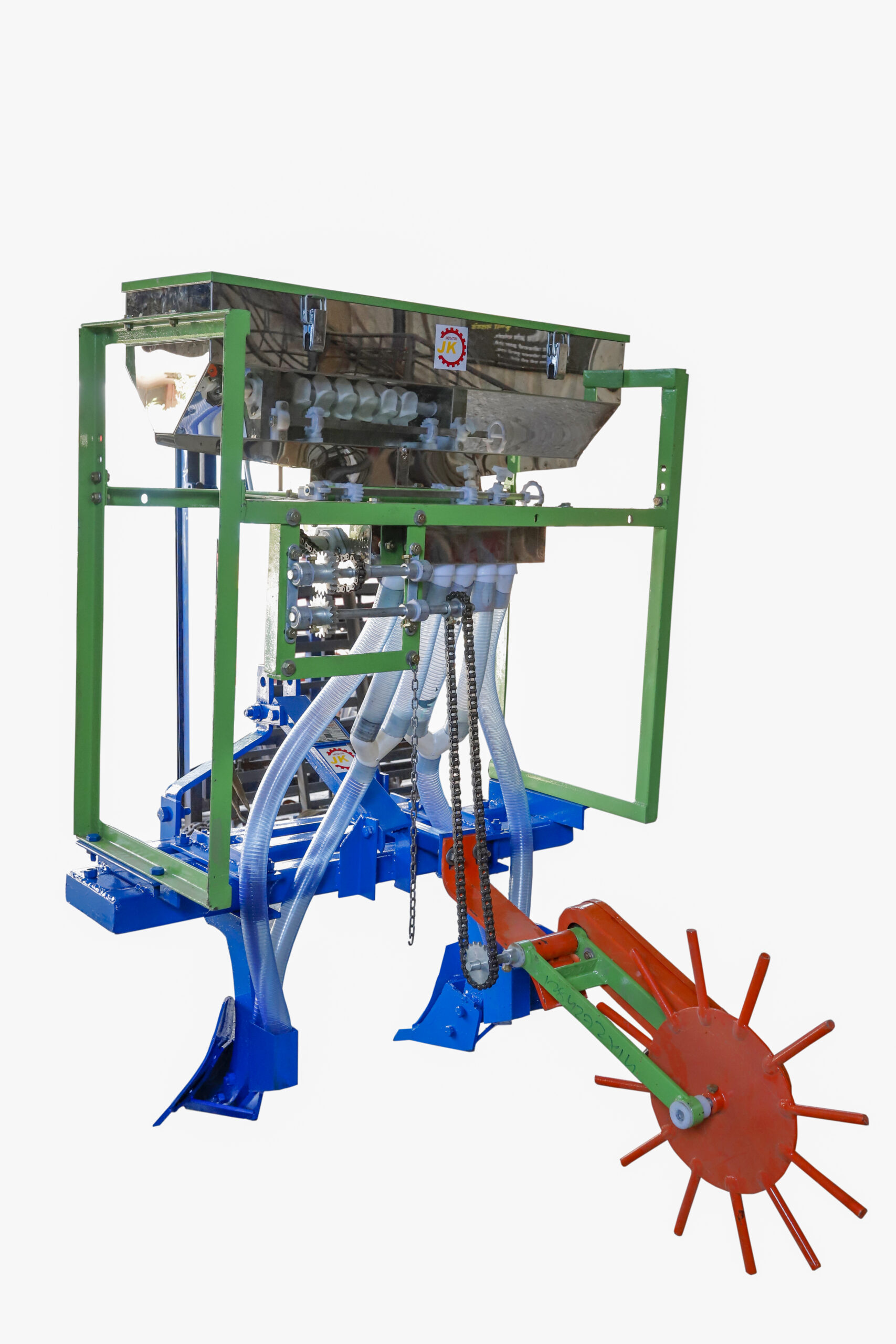 Four in One Mulching Machine for Time-Saving Mulching & Bed Making